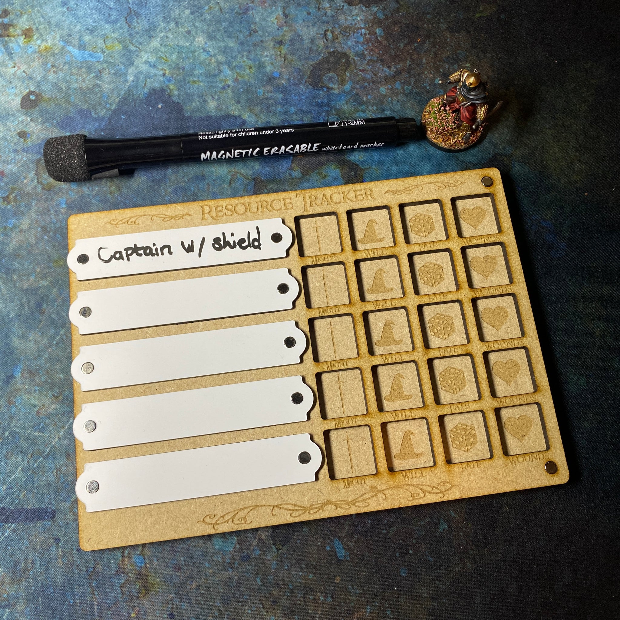 MESBG Resource Tracker Board - LOTR – Pro Painted Studios