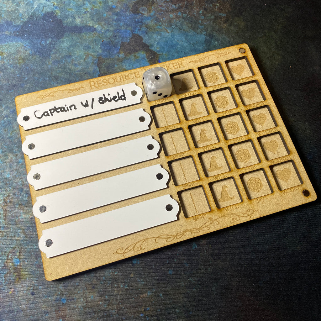 MESBG Resource Tracker Board - LOTR – Pro Painted Studios