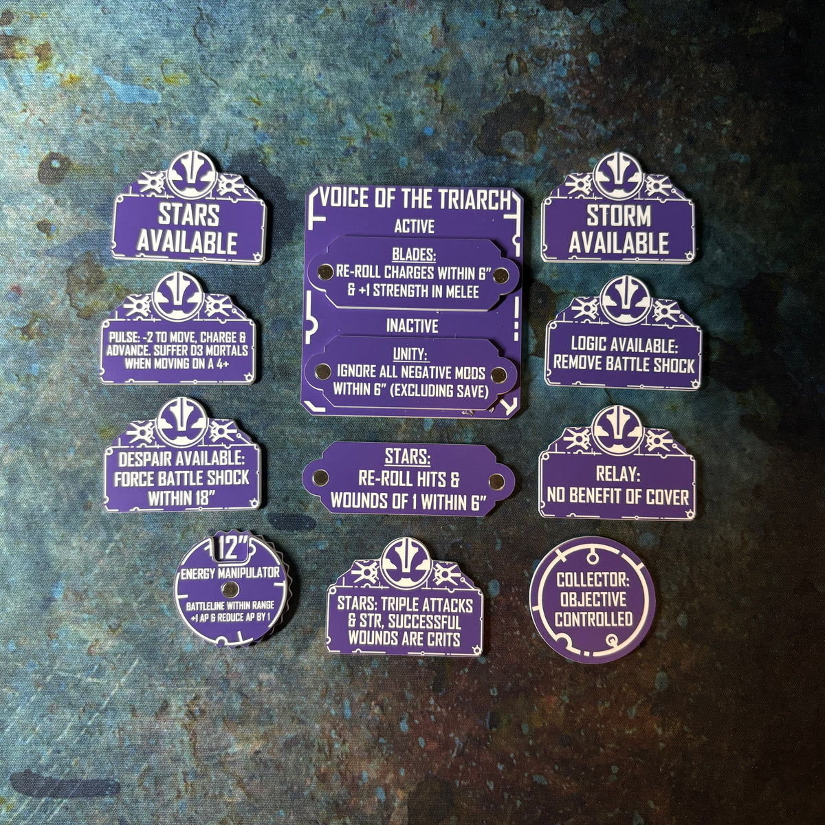 Android Dynasties 10th Edition 40k Token Set – Pro Painted Studios