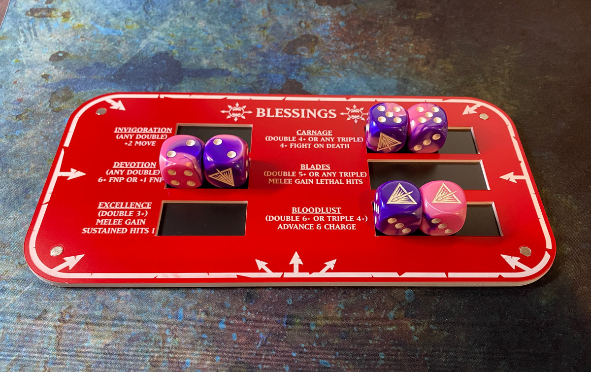 World Devourers - Magnetic Blessings Tracker - 10th Edition 40k – Pro ...
