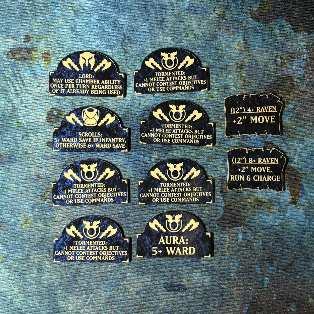 Thundercast Ruination Renown Army - AoS 4th Edition Token Set – Pro ...